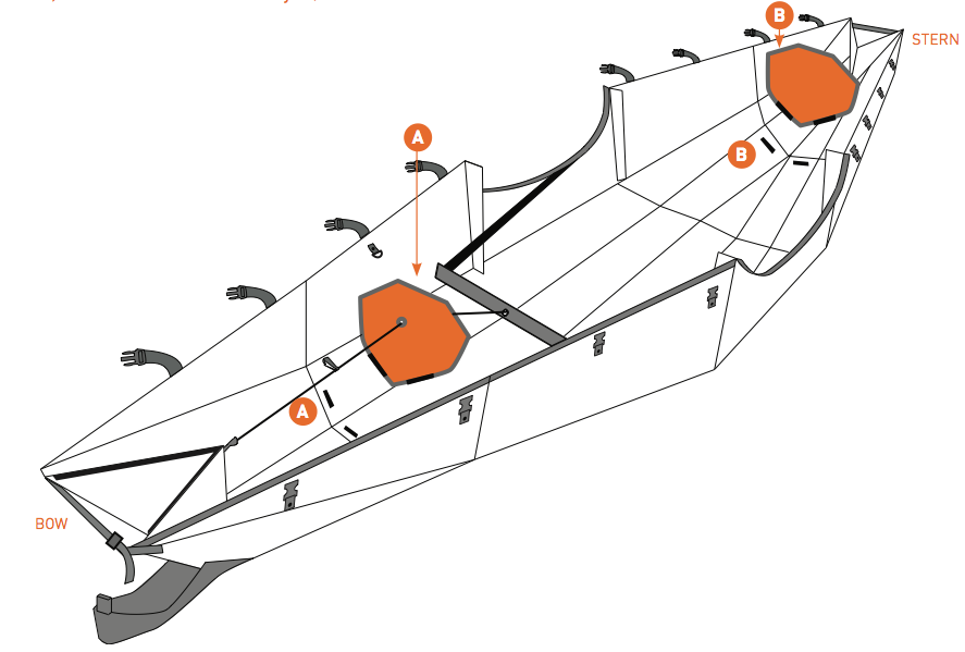 Bow Bulkhead - Beach (2021) | Oru Kayak